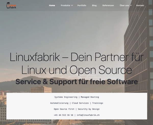 Linuxfabrik: Support & Service für Open Source und Linux